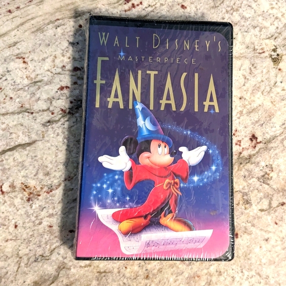 Disney | Media | Nos Walt Disneys Masterpiece Fantasia Vhs 991 Mickey ...